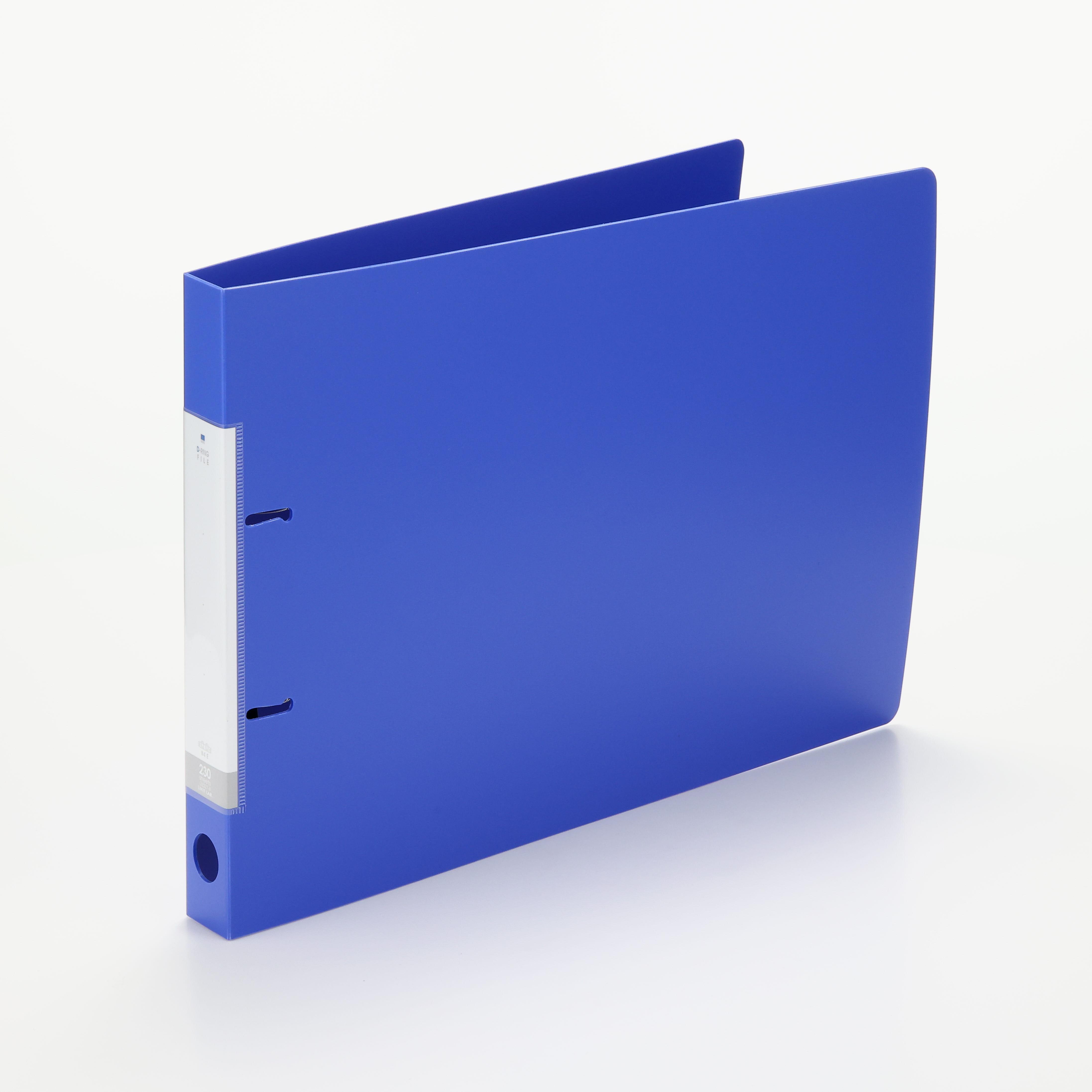 リヒトラブ D型リングファイル B4 ヨコ型 2穴 背幅51mm F 754 A 32567 超安い品質